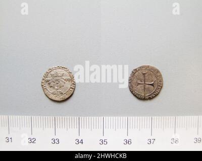 1 Denier of Ferdinand I, King of Aragon from Majorca. Ruler: Ferdinand ...