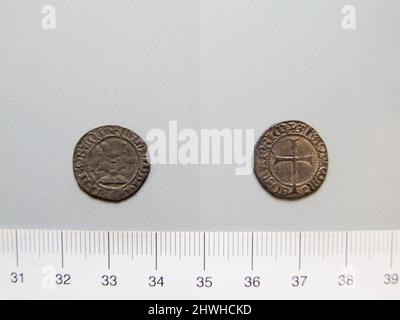 1 Denier of Ferdinand I, King of Aragon from Majorca. Ruler: Ferdinand ...