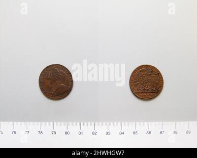 Medal of Queen Anne. Ruler: Anne, Queen of Great Britain, British, 1665 ...