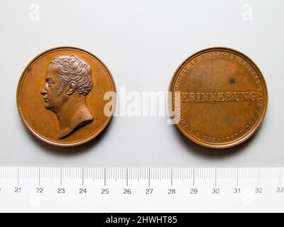 Medal of William I’s death. Subject: William I, King of Prussia, 1797 ...