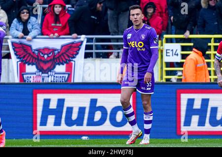ANTWERPEN, BELGIUM - MARCH 6: Stipe Radic of K. Beerschot V.A. during ...
