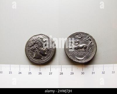 Coin from Catana. Engraver: Carl Wilhelm Becker, German, 1772–1830 ...