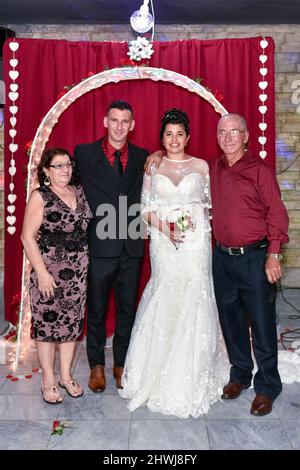 A Cuban style real life wedding, 2021 Stock Photo - Alamy
