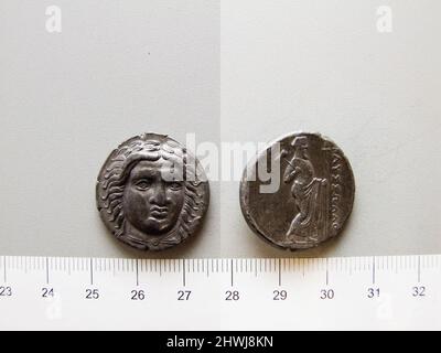 Coin from Caria. Engraver: Carl Wilhelm Becker, German, 1772–1830 Stock ...