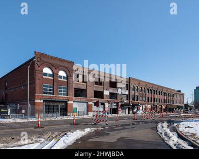 Industrial buildings in north St. Louis Stock Photo - Alamy