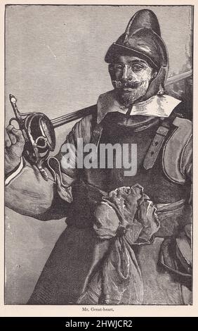 Mr. Worldly Wiseman-Pilgrims Progress Bennett-0035-4 Stock Photo - Alamy