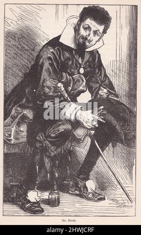 Mr. Worldly Wiseman-Pilgrims Progress Bennett-0035-4 Stock Photo - Alamy