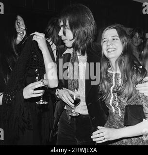 Andrew Lloyd Webber and Sarah Hugill his first wife sitting on the ...