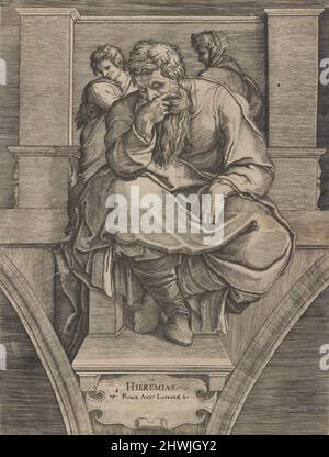 Michelangelo Buonarroti – Jeremiah Stock Photo - Alamy