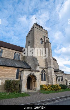 All Saints Church in Basingstoke town, Hampshire, England, UK Stock ...