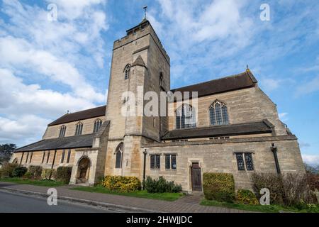 All Saints Church in Basingstoke town, Hampshire, England, UK Stock ...
