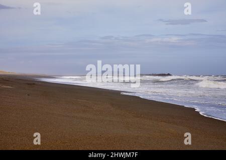 Chigasaki beach, Enoshima; Chigasaki, Kanagawa Prefecture, Japan Stock ...