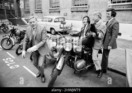 Disc Jockey Ed Stewart. Radio One DJ Ed Stewart with his wife Chiara ...