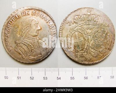 Quart of Fra’Sir Emmanuel de Rohan Polduc from Board of Revenue. Ruler ...