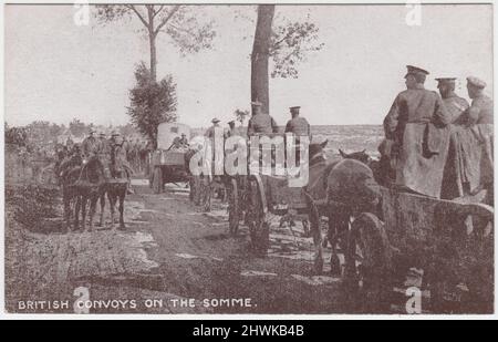 FIRST WORLD WAR British soldiers in water-logged trench Stock Photo - Alamy
