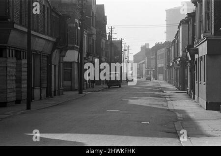 Scenes in South Bank, Middlesbrough, North Yorkshire. 1973 Stock Photo ...