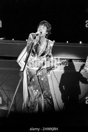 Rolling Stones' concert for Nicaragua. Held at The Forum, Inglewood ...