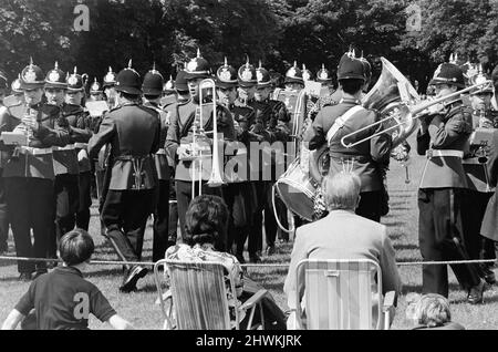 Green Howards Band, Albert Park. 1972 Stock Photo - Alamy