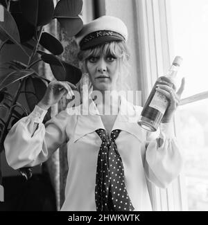 Amanda Barrie, British Actress and Comedian, Monday 5th March 1973 ...