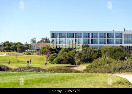 Golf course near Parador Nacional de El Saler, El Saler, Valencia ...