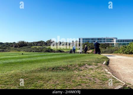 Golf course near Parador Nacional de El Saler, El Saler, Valencia ...