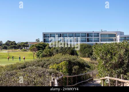Golf course near Parador Nacional de El Saler, El Saler, Valencia ...