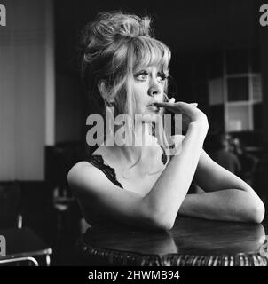 Amanda Barrie, British Actress and Comedian, Monday 5th March 1973 ...