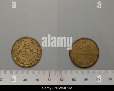 Token of Fur Trade. Artist: Unknown Stock Photo - Alamy