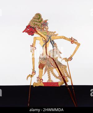 Shadow Puppet (Wayang Kulit) of Basuki, from the set Kyai Drajat Stock Photo - Alamy