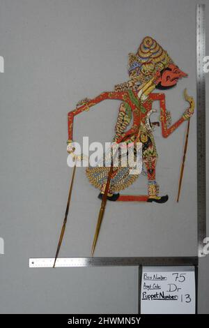 Shadow Puppet (Wayang Kulit) of Brahma Stock Photo - Alamy