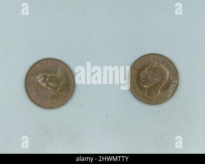 1 Farthing of George VI, King of Great Britain from Board of Revenue ...