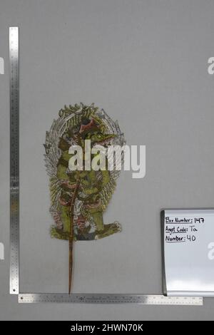 Shadow Puppet (Wayang Kulit) of Garuda, from the set Kyai Nugroho ...