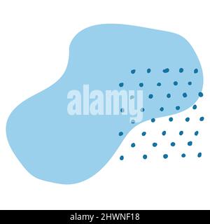 Abstract Organic Shapes minimalist Geometric and Flowing Elements Stock ...