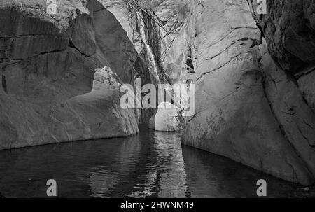 Tahquitz Canyon is home to a spectacular sensational 60-foot waterfall ...