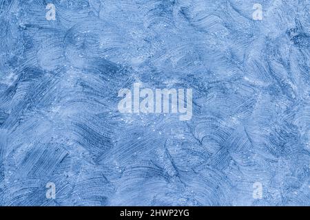 Blue paint wall cement texture background Stock Photo - Alamy