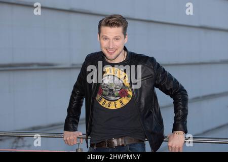 Actor Bastian SEMM plays the role of Casper Seitz in the RTL series ...