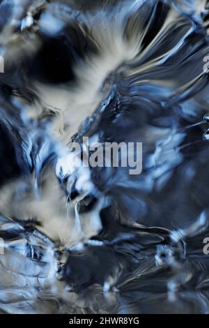 Full frame of clear melting ice Stock Photo - Alamy