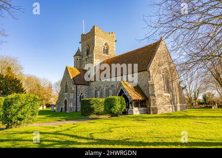 Holy Trinity Church, Pleshey, Essex, UK Stock Photo - Alamy