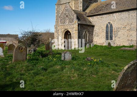 Saint Johns church at Waxham Norfolk Stock Photo - Alamy