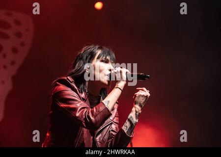 Hot Milk - Jim Shaw, Han Mee performs during the 2022 BottleRock Napa ...
