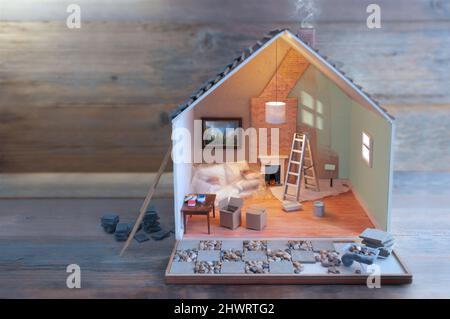 House sale diy project concept Stock Photo - Alamy