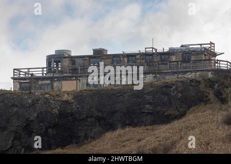 Second World War radar station at Barrow Common, Brancaster Staithe ...