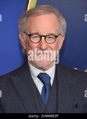 Steven Spielberg arrives at the 94th Academy Awards nominees luncheon ...