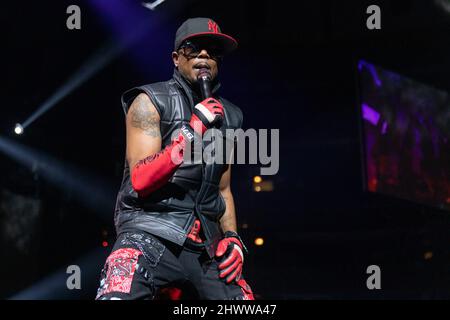 Dalvin “Mr. Dalvin” DeGrate of Jodeci on March 5, 2022, at United ...