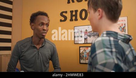 TYSON'S RUN, from left: Major Dodson, Amy Smart, 2022. © Collide ...