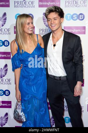 Connor Ball at the Pride Of Birmingham Awards on Monday 7th March 2022 ...