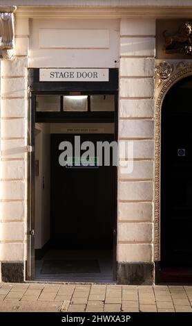 The Adelphi Theatre London stage door where William Terriss the actor ...