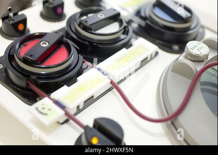 The Haemonetics MCS. This machine collects whole blood from a healthy ...