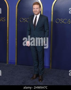 Kenneth Branagh arrives at the Oscars on Sunday, March 27, 2022, at the ...