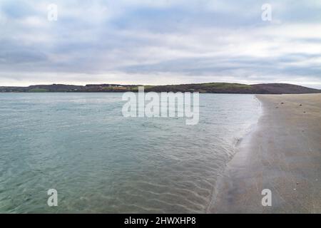 Dooey beach by Lettermacaward in County Donegal - Ireland Stock Photo ...
